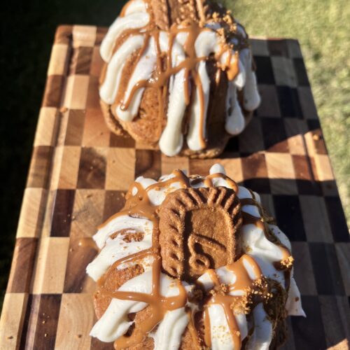Cookie Butter Bundtlets: A Hug in Cake Form - The Urban Homemaker Mama